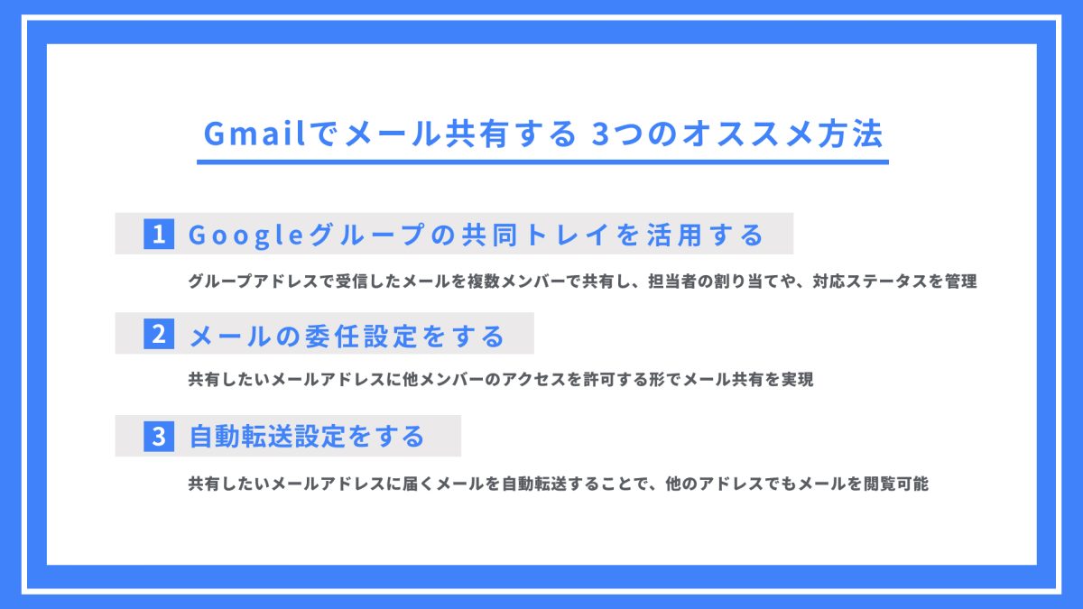 Gmailを複数人で共有する方法をご紹介 ｜具体的な手順を写真付きで解説 | メール共有・問い合わせ管理システムyaritori（ヤリトリ）